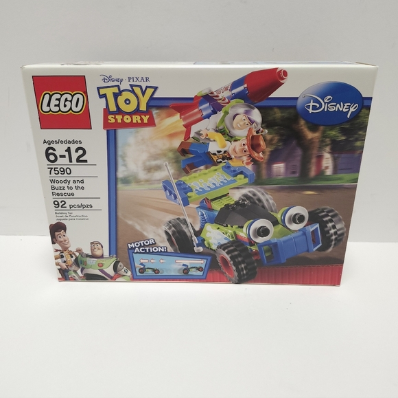 Lego | Toys | Lego Disney Pixar Toy Story Woody And Buzz To The Rescue ...